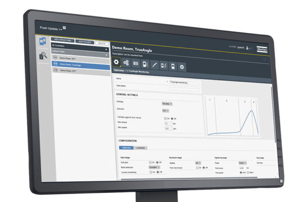 Atlas Copco Software für industrielle Fertigungsprozesse